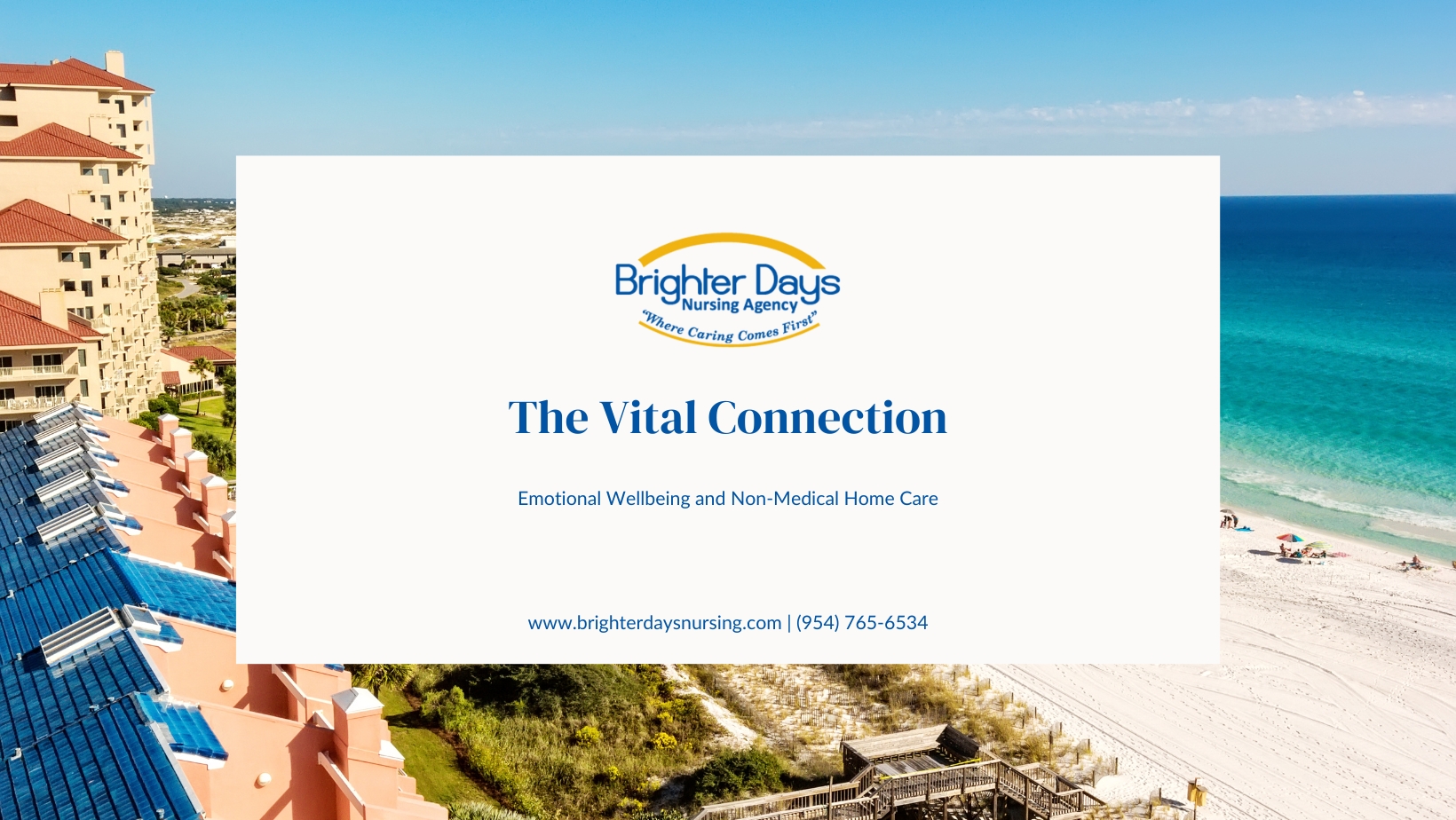 The Vital Connection: Emotional Wellbeing and Non-Medical Home Care ...
